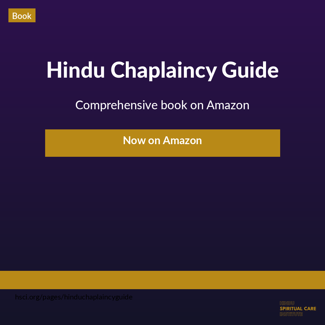 Hindu Chaplaincy Guide - Hindu Spiritual Care Institute